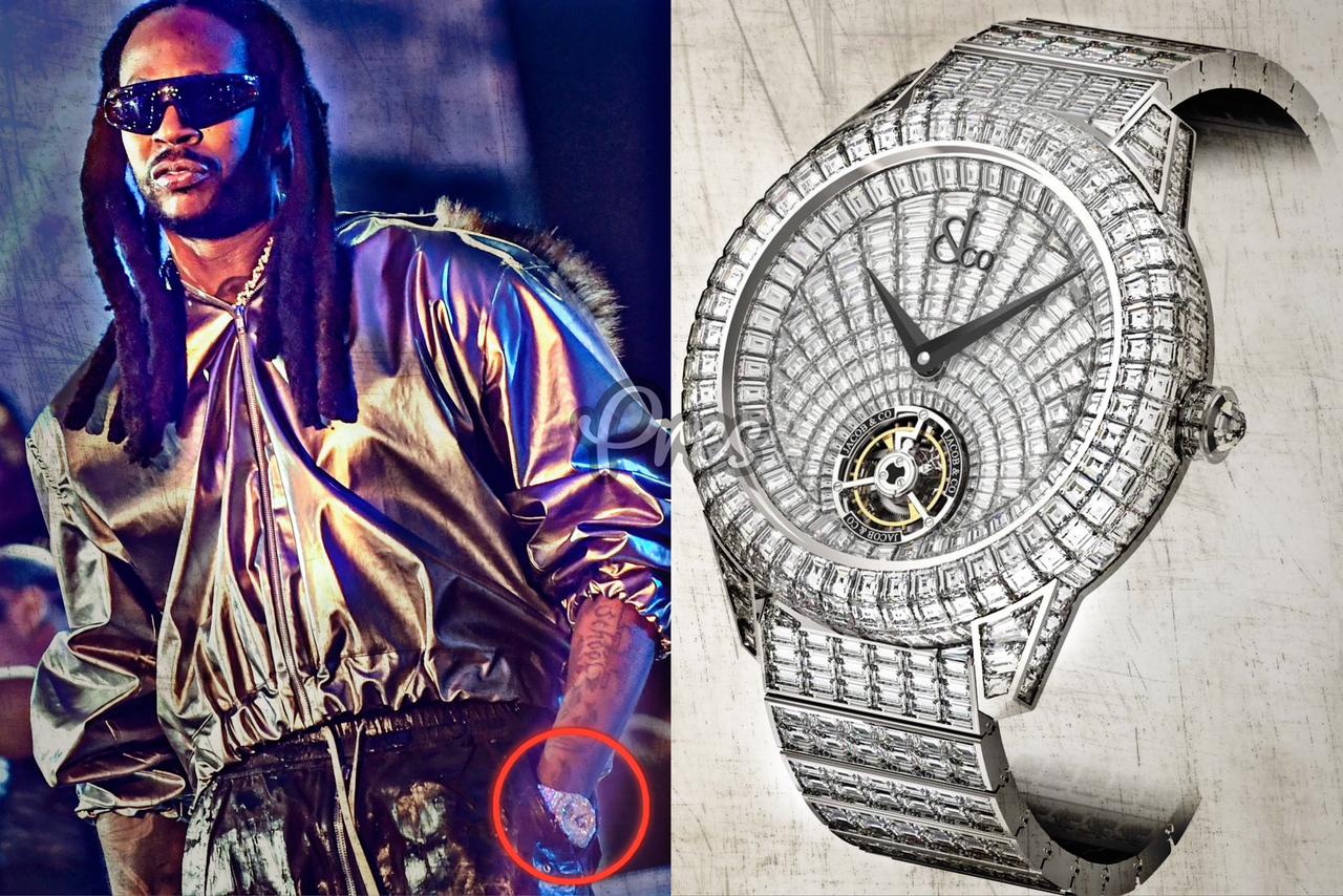 2 Chainz Rocks $1.7 Million Royal Tourbillon Watch at 2024 BET Hip Hop ...