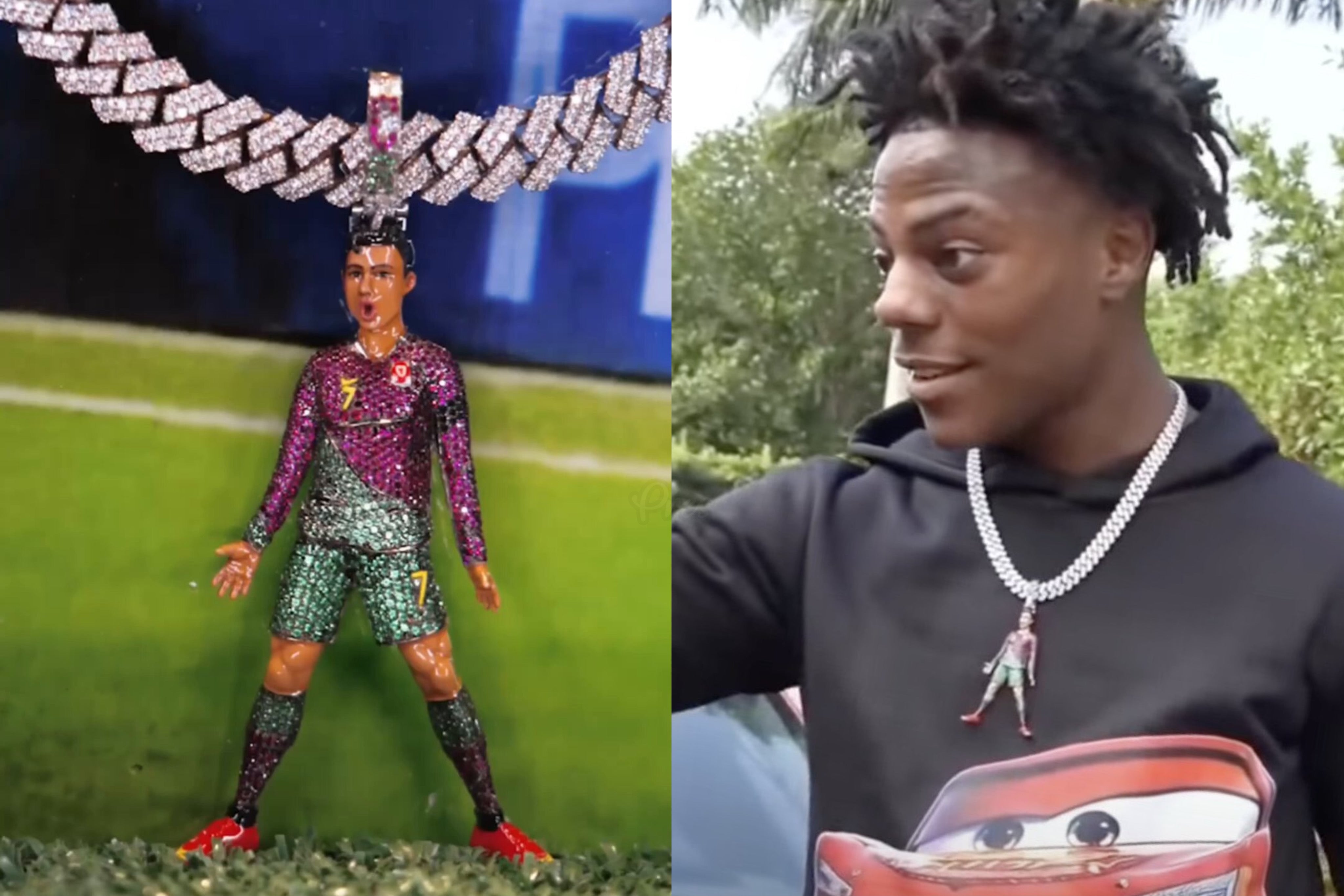 iShowSpeed Goes Big, Drops $100,000 on Custom Iced Out Cristiano Ronal ...