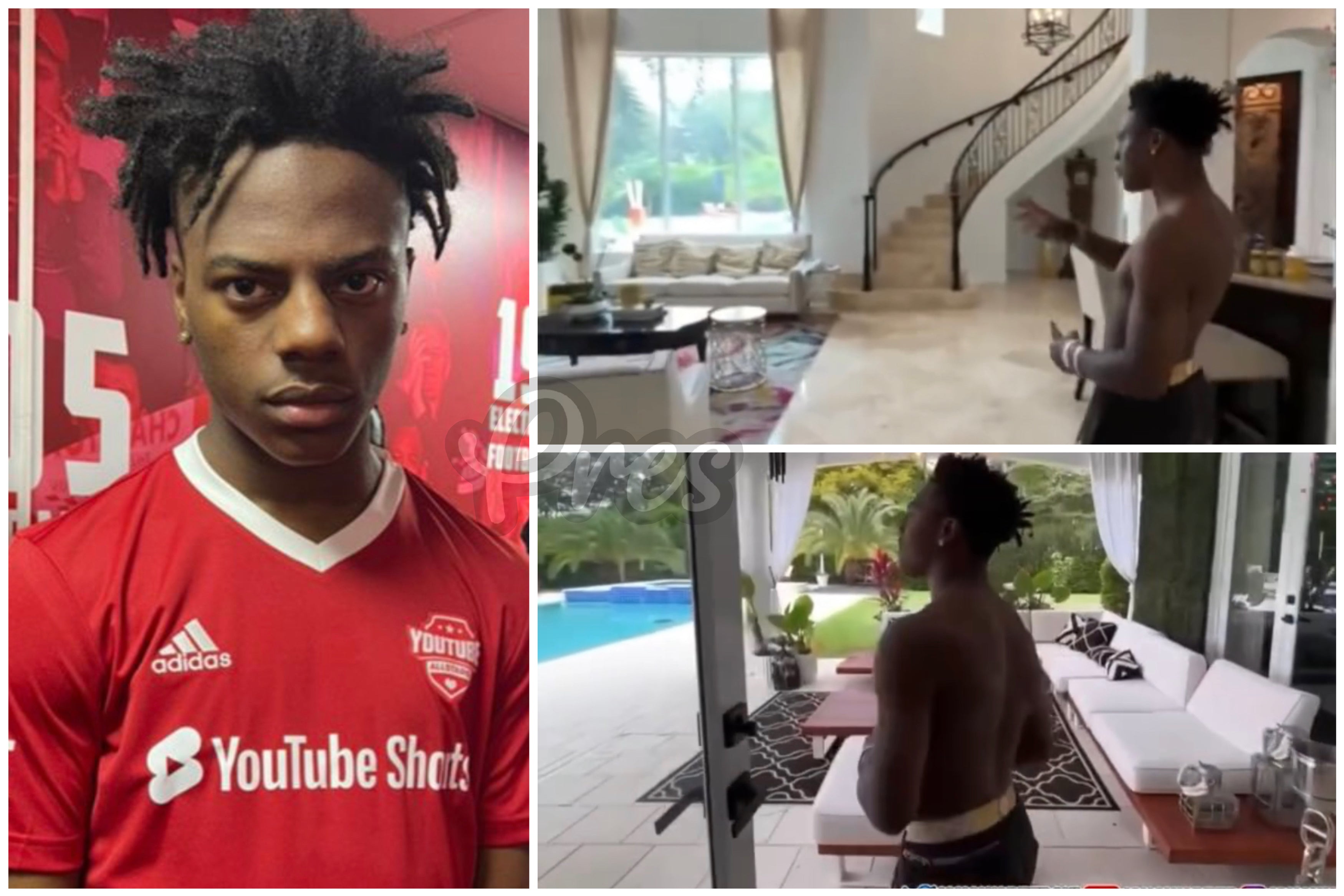 IShowSpeed Shows Off Massive $10 Million Mansion Bought At Age Of 18 ...