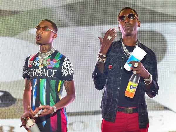 Key Glock Pays Tribute to Young Dolph with Lavish Blue Diamond Jesus C ...