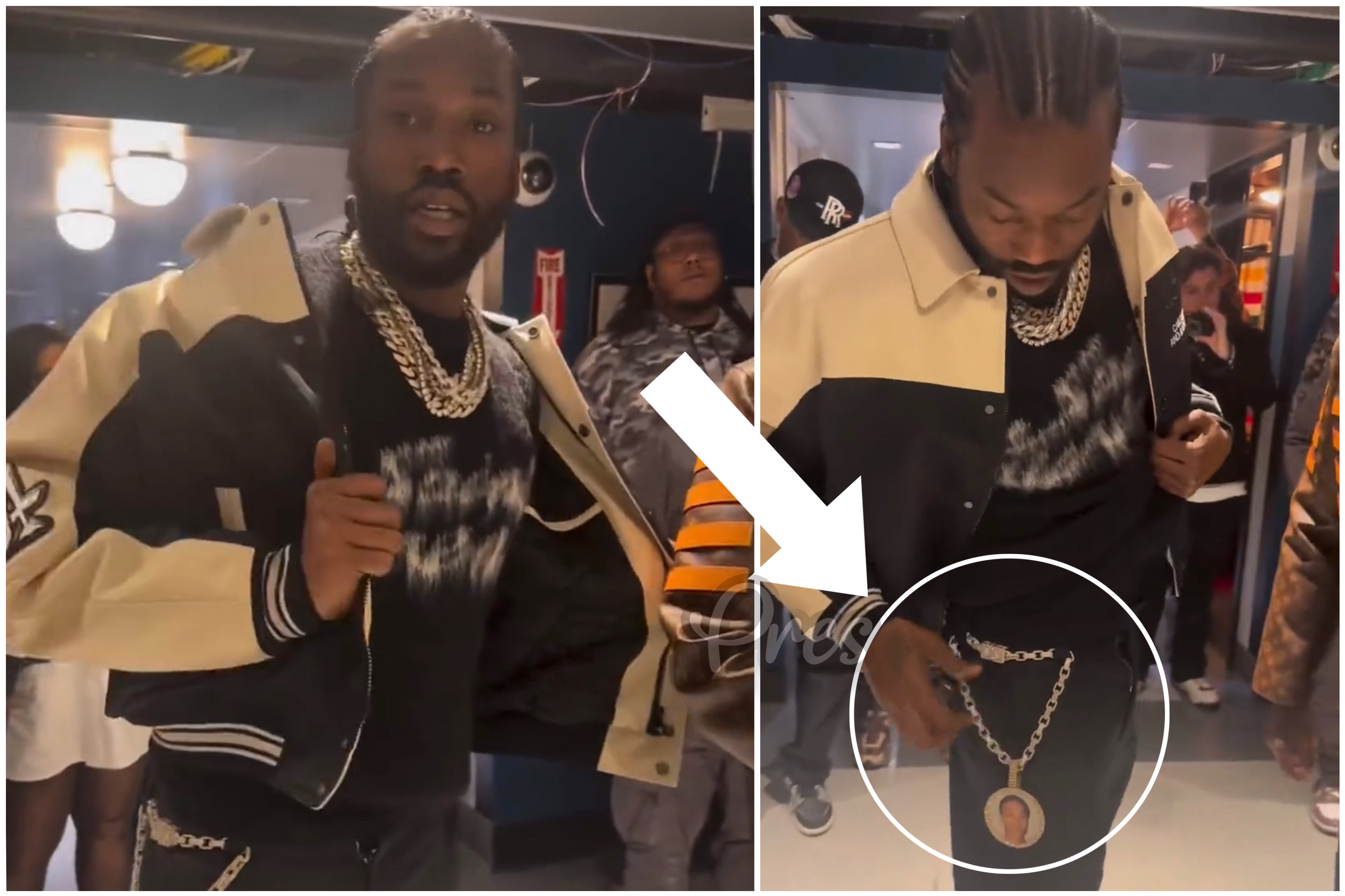 Meek Mill Pays Tribute to Lil Snupe With a Chain Around His Waist - Go ...