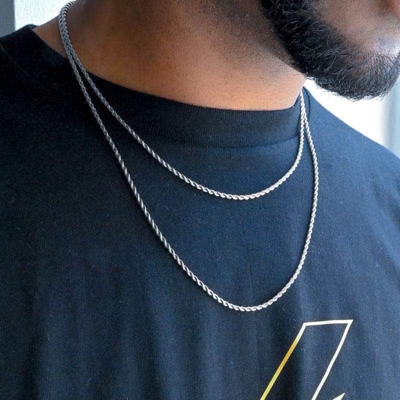 Gold Rope Chain 2mm - Gold Presidents