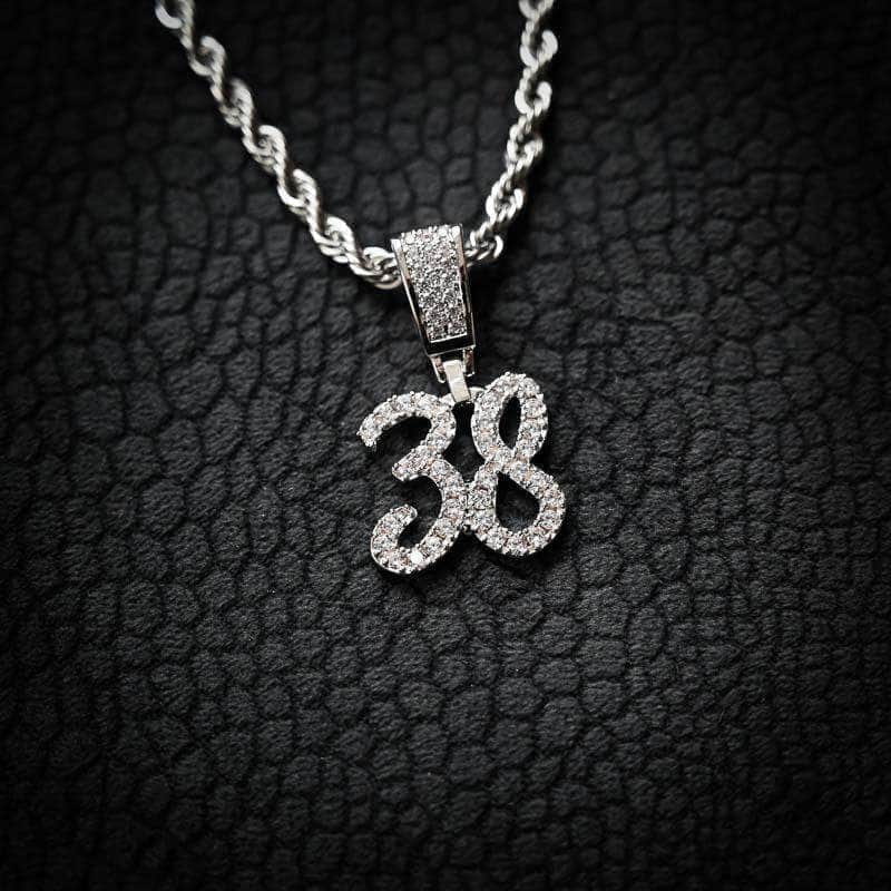 Custom Gold Number Pendants | Sport Number Pendants | Gold Presidents