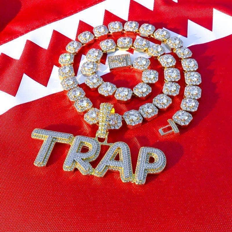 Custom 2 Layer Presidential Name Necklace - Gold Presidents